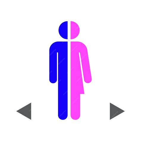 Premium Vector Gender Differences Icon On A White Background Vector