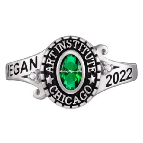 Custom High School Class Ring Graduation Ring Personalized Etsy