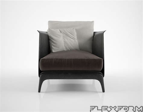 Flexform Isabel Armchair 3d Model 8 Fbx Max Obj Free3d