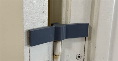 Door Hinge Stop Prevent Door From Closing By Itself By Cfeldhaus Download Free Stl Model