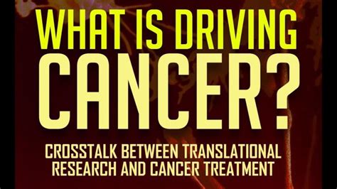What Is Driving Cancer Sumeth Perera Sj