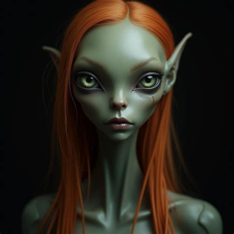 Ginger Haired Alien By Lencarol On Deviantart
