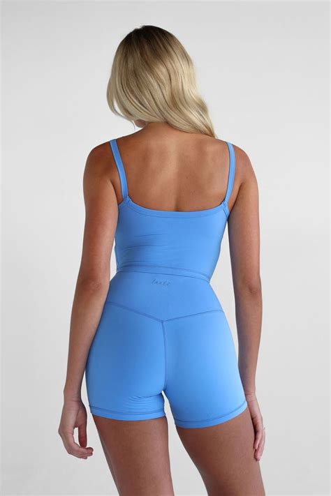5 Bike Shorts Arctic Blue High Waisted Squat Proof 5 Star Rated
