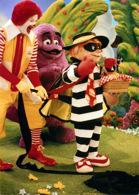 Ronald Mcdonald And Hamburglar