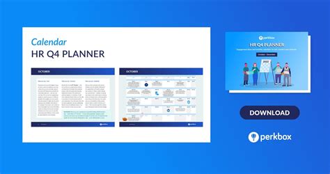 Q4 HR Planner 2022 Perkbox