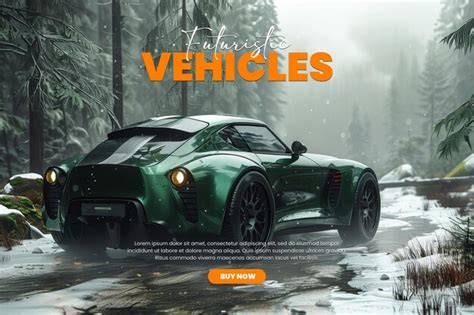 Car Template Design Premium Ai Generated Psd