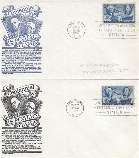 FDC C Stamp Centenary Anderson M United States General Issue Stamp HipStamp