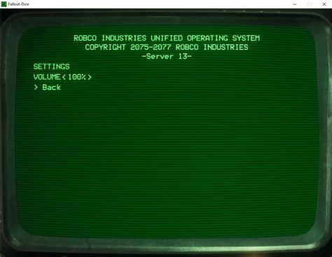 Fallout Dice Terminal By Sshelton