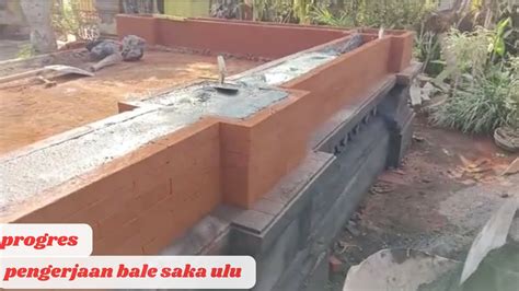 Peogres Pengerjaan Bale Saka Ulu Oleh Undagi Bali Cv Mulia Bali Style