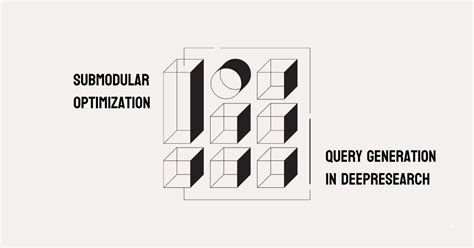 Submodular Optimization For Diverse Query Generation In DeepResearch