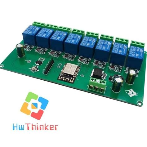 Jual Modul Relay 8 Channel Ch 8ch WIFI ESP 12F ESP8266 10A IOT Shopee Indonesia