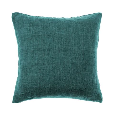 Malmo Teal Linen Cushion Adairs