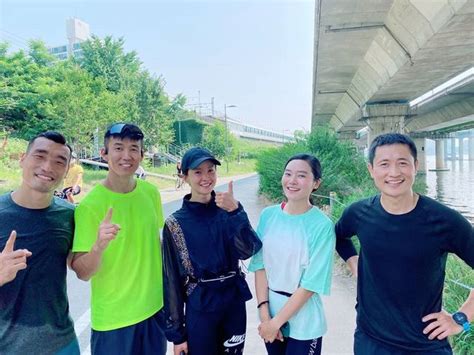 이시영 션·이영표·조원희와 한강 10km 러닝 인증샷 “감사합니다” ★shot