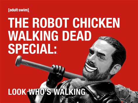 Prime Video The Robot Chicken Walking Dead Special Look Whos Walking