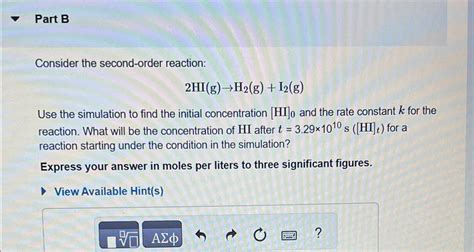 Solved Part B Nconsider The Second Order Chegg