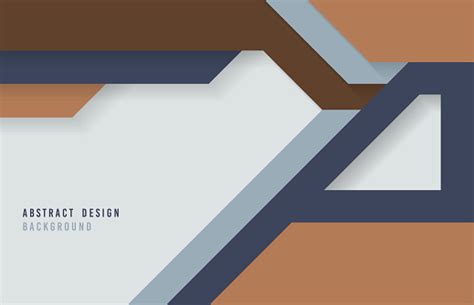 Desain Karya Seni Desain Teknologi Abstrak Dari Template Geometris Gaya