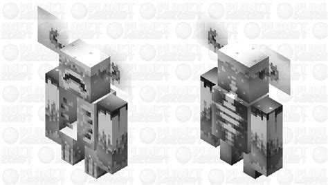 Warden Minecraft Mob Skin