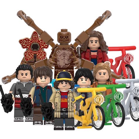 Stranger Things Minifigure Set Eleven Dustin Mike Will Nancy