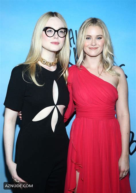 Elle Fanning And Virginia Gardner Arrive At The Los Angeles Special