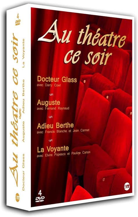 Amazon fr Coffret Au théâtre ce Soir Fernand Raynaud Darry Cowl Francis Blanche Jean
