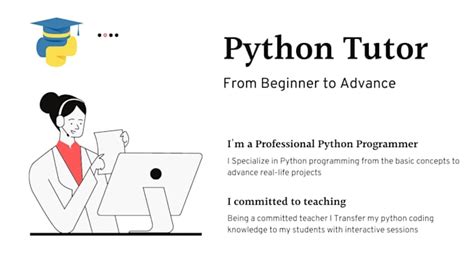 Be Your Python Tutor Teach Python Beginner To Advance By Mahrukh