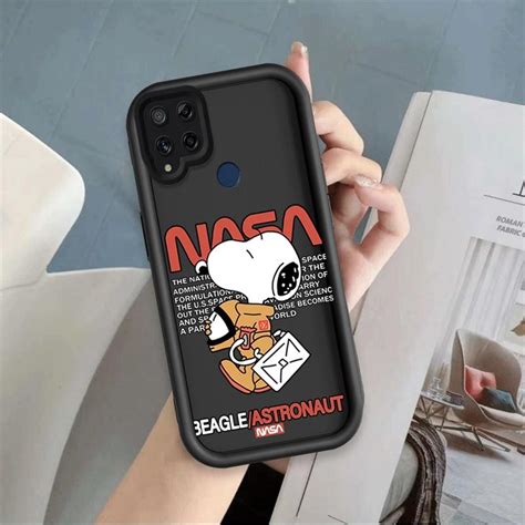 Casing For Realme C15 Original Cartoon Silicone Accessories Soft Phone