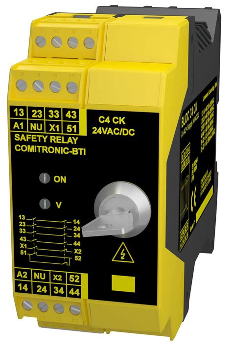 Safety Contactor Electromagnetic With Safety Locking Device Ritm