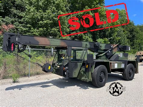 Koehring Lrt 110 75 Ton Capacity 4x4 Rough Terrain Crane Low Hours