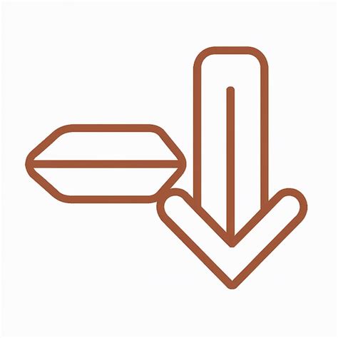 Un Fondo Blanco Con Una Flecha Roja Que Apunta A La Derecha Vector
