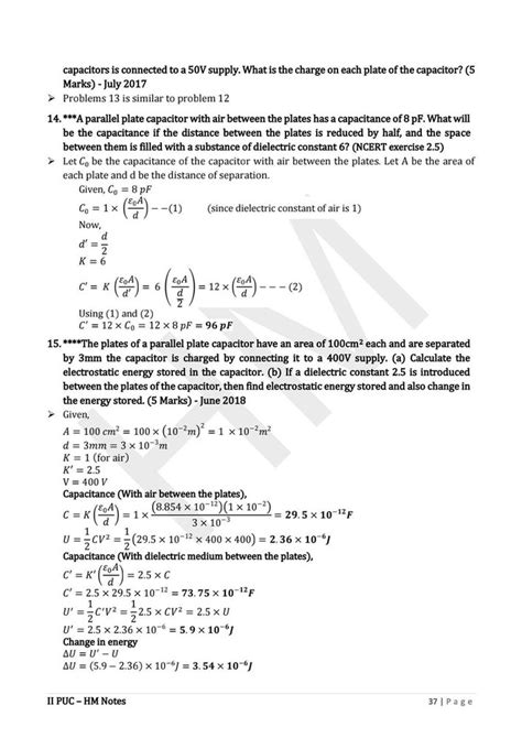 Chapter 2 Electrostatic Potential And Capacitance