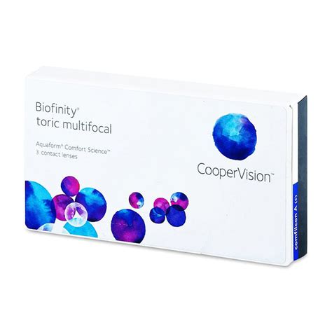 Biofinity Toric Multifocal 3 čočky Kontaktní čočka