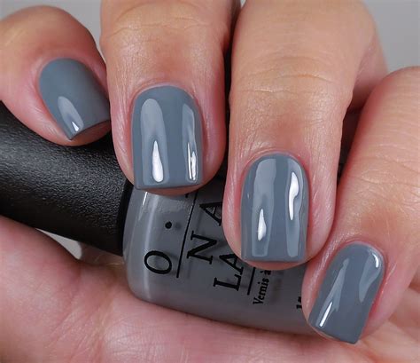 OPI 50 Shades Of Grey Collection Grey Gel Nails Grey Nail Polish