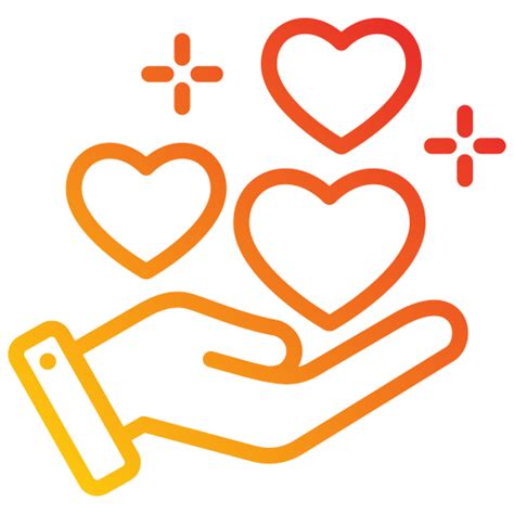 Compassion Generic Gradient Outline Icon