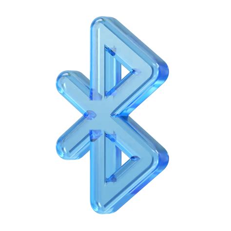 Bluetooth Icon Transparent Illustration Rendering PNG