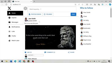 Elhocine Aachiq On Linkedin Reactjs Nodejs Fullstack Javascript Twitterclone Youtubeclone