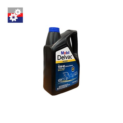 Garrafa 5 Lts Aceite Diesel Multigrado 15 W 40 Delvac Marca Mobil