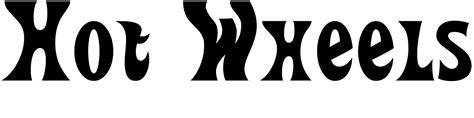 Logo Brand Team Hot Wheels Font Hot Wheels Text Logo Signage Png