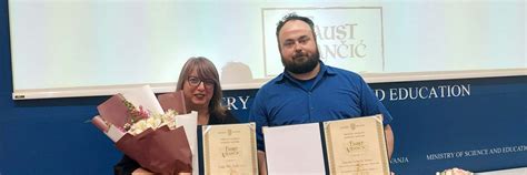 Daliji Milić Kralj I Zajednici Tehničke Kulture DnŽ Uručene Državne