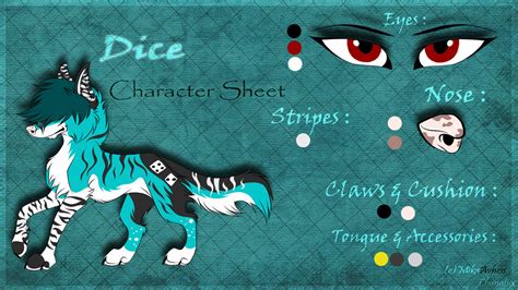 Dice Character Sheet By Mikaavhesslhunatiix On Deviantart