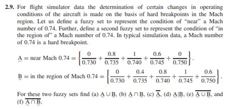Solved 29 For Flight Simulator Data The Determination Of