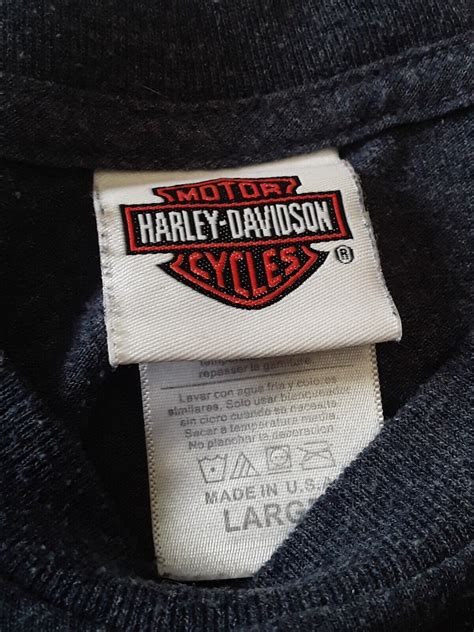 Harley Davidson Mens Gray Est 1903 Las Vegas Nevada Gem