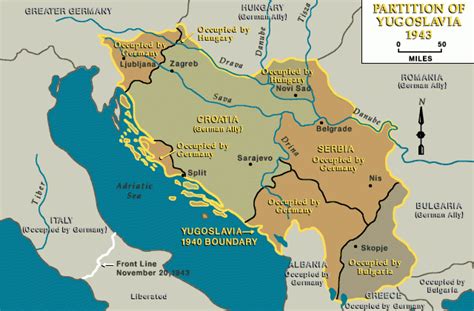 Yugoslavia Mapa Animadomapa Enciclopedia Del Holocausto