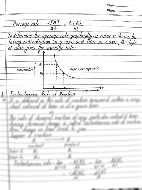 Solution Chemical Kinetics Note And Detail Explanation Of Chemestry In