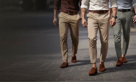 Men's Tailored Chinos - Hockerty