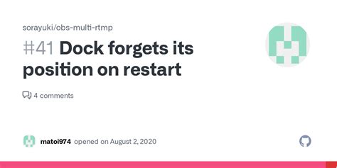Dock Forgets Its Position On Restart · Issue 41 · Sorayukiobs Multi
