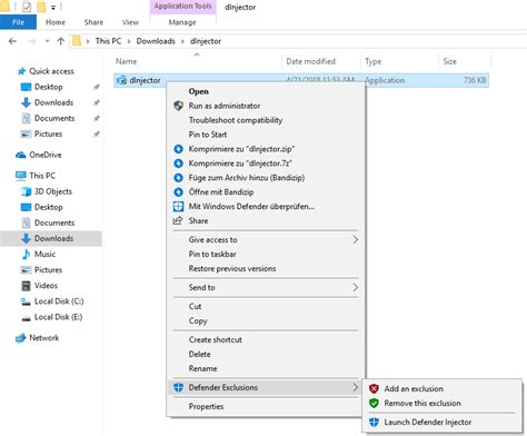 Add File Or Folder Exclusions To Windows Defender With Defender Injector GHacks Tech News