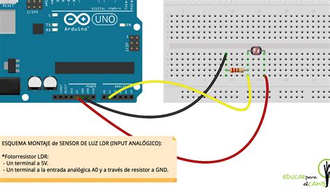 ️ Cómo Conectar Un Sensor Ldr A Un Arduino ️ Iborra