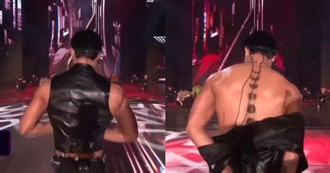 Ateezs San Goes Viral With Shirtless Performance At Mama 2023 Ft 4th