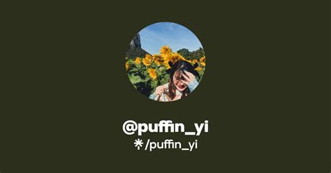 Puffin Yi Instagram Facebook Linktree
