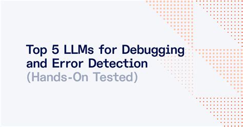 5 Best LLMs For Debugging And Error Detection Ranked By Hands On Tests